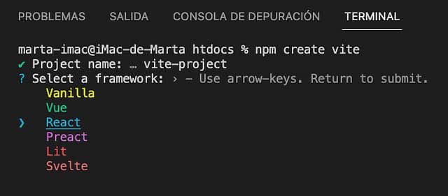 Generar Proyectos De React Con Vite